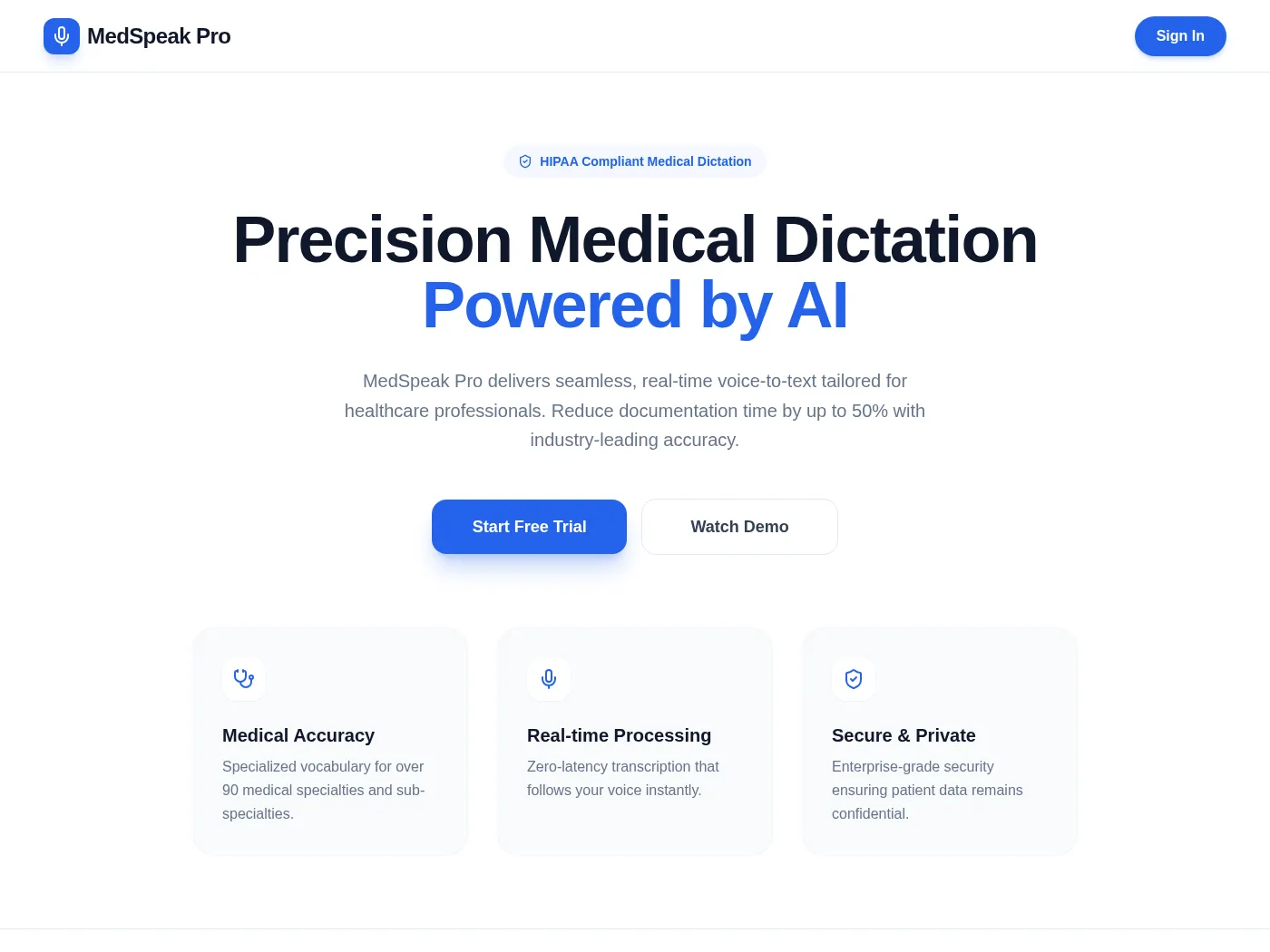 MedSpeak Pro