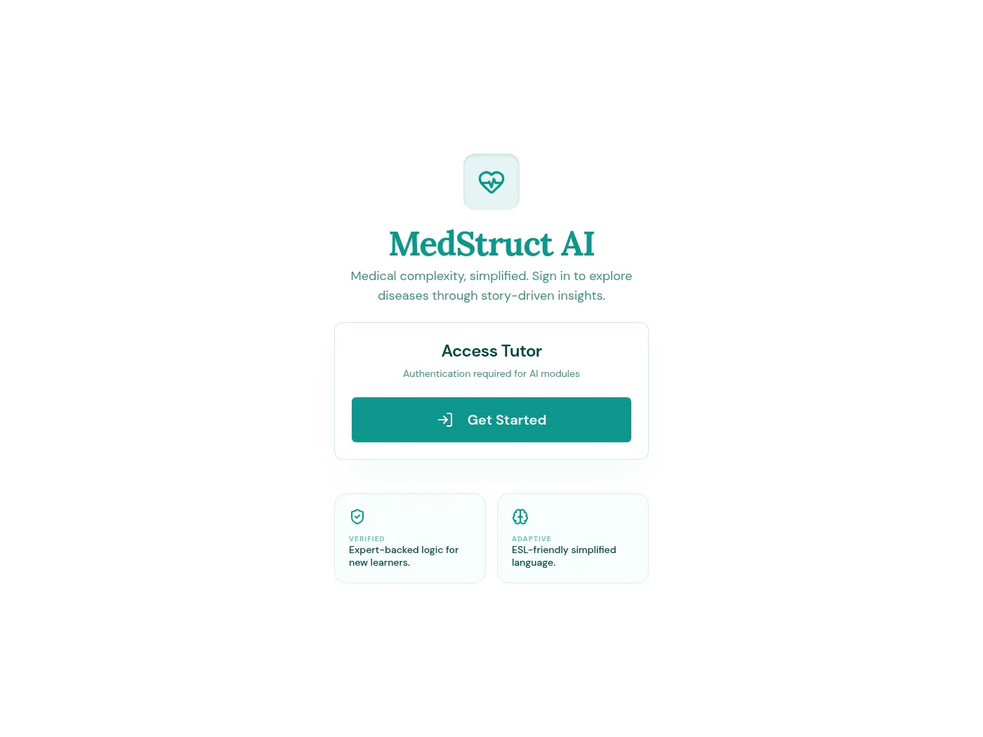 MedStruct AI Tutor