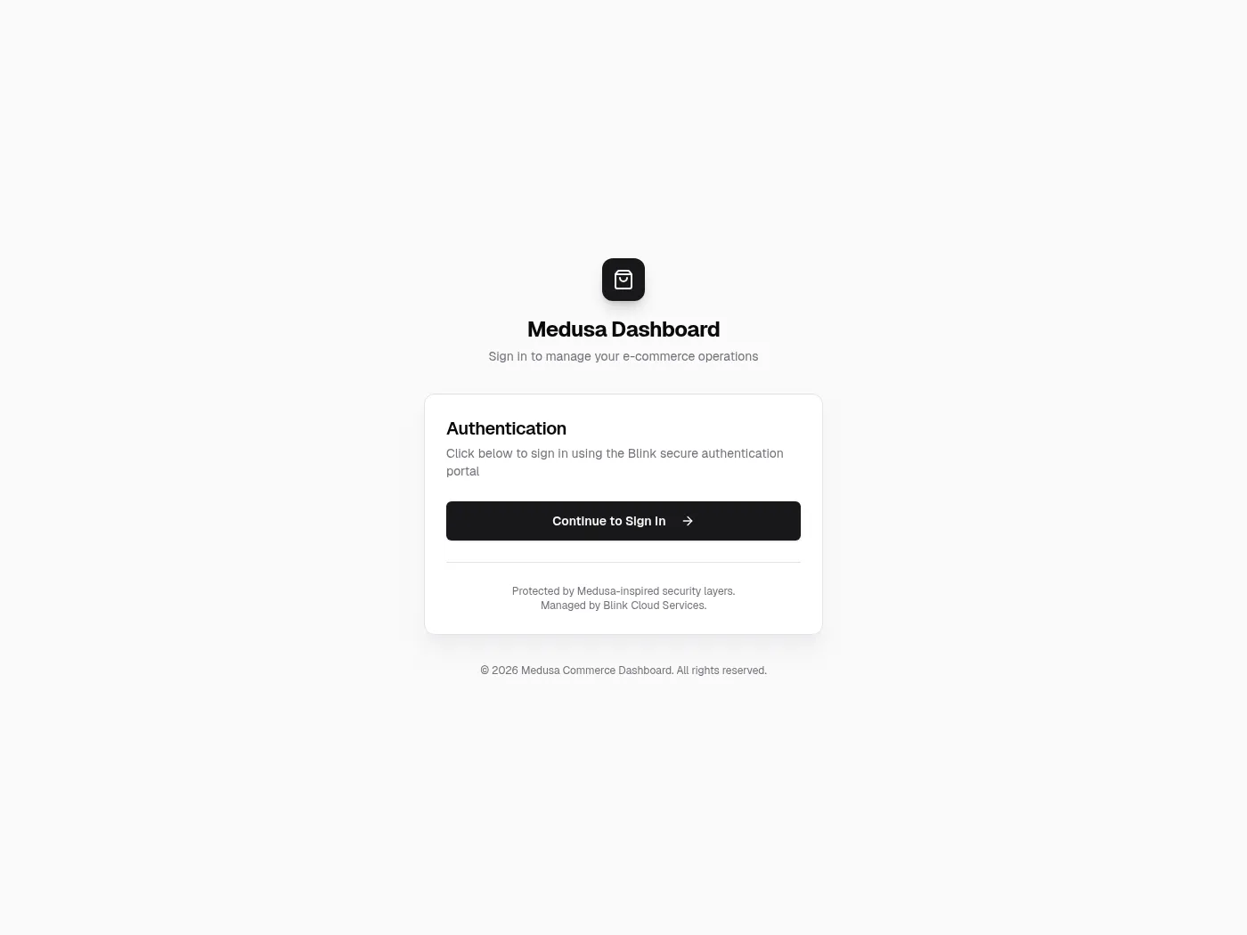Medusa-Inspired Commerce Dashboard