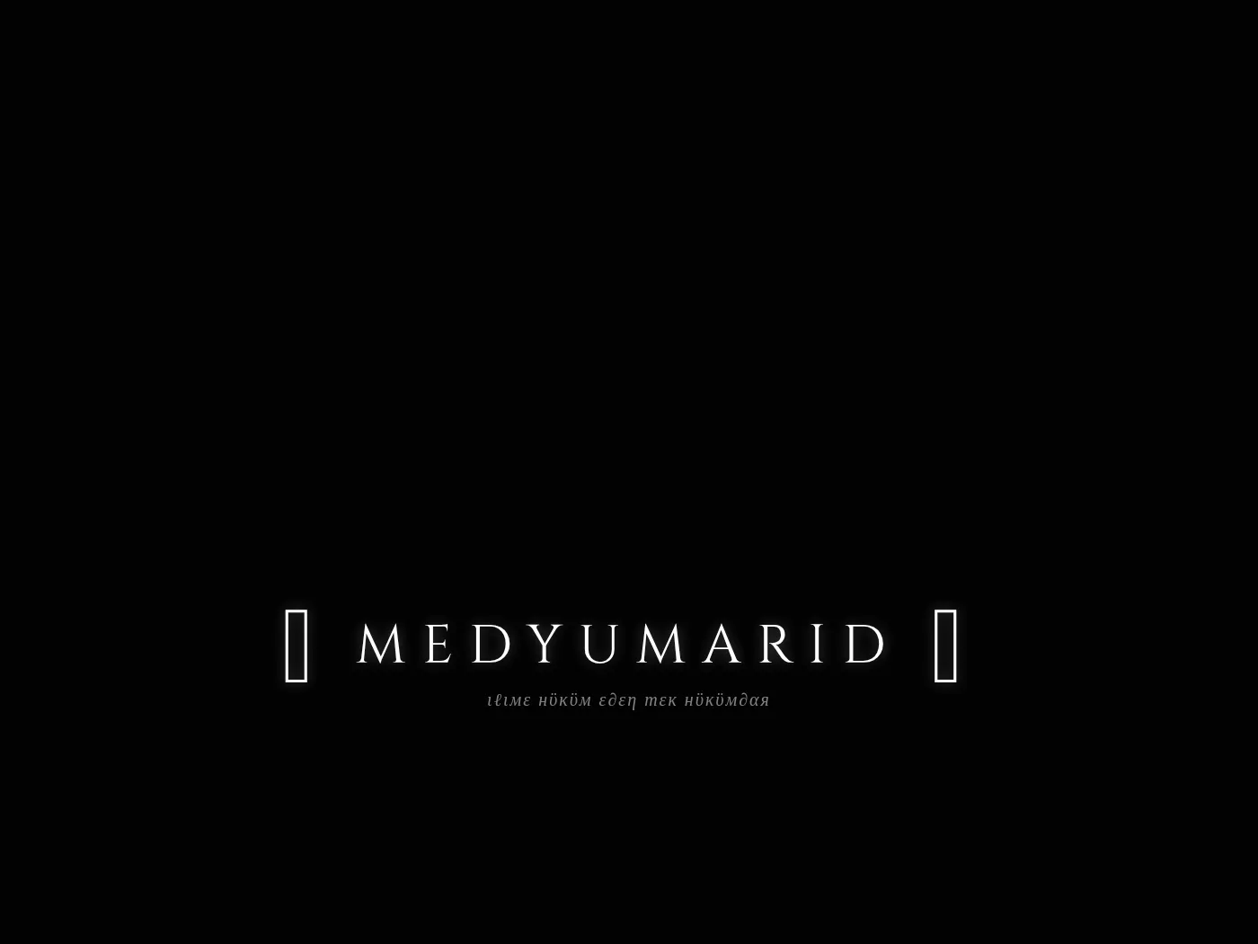 MedyuMarid Web Experience