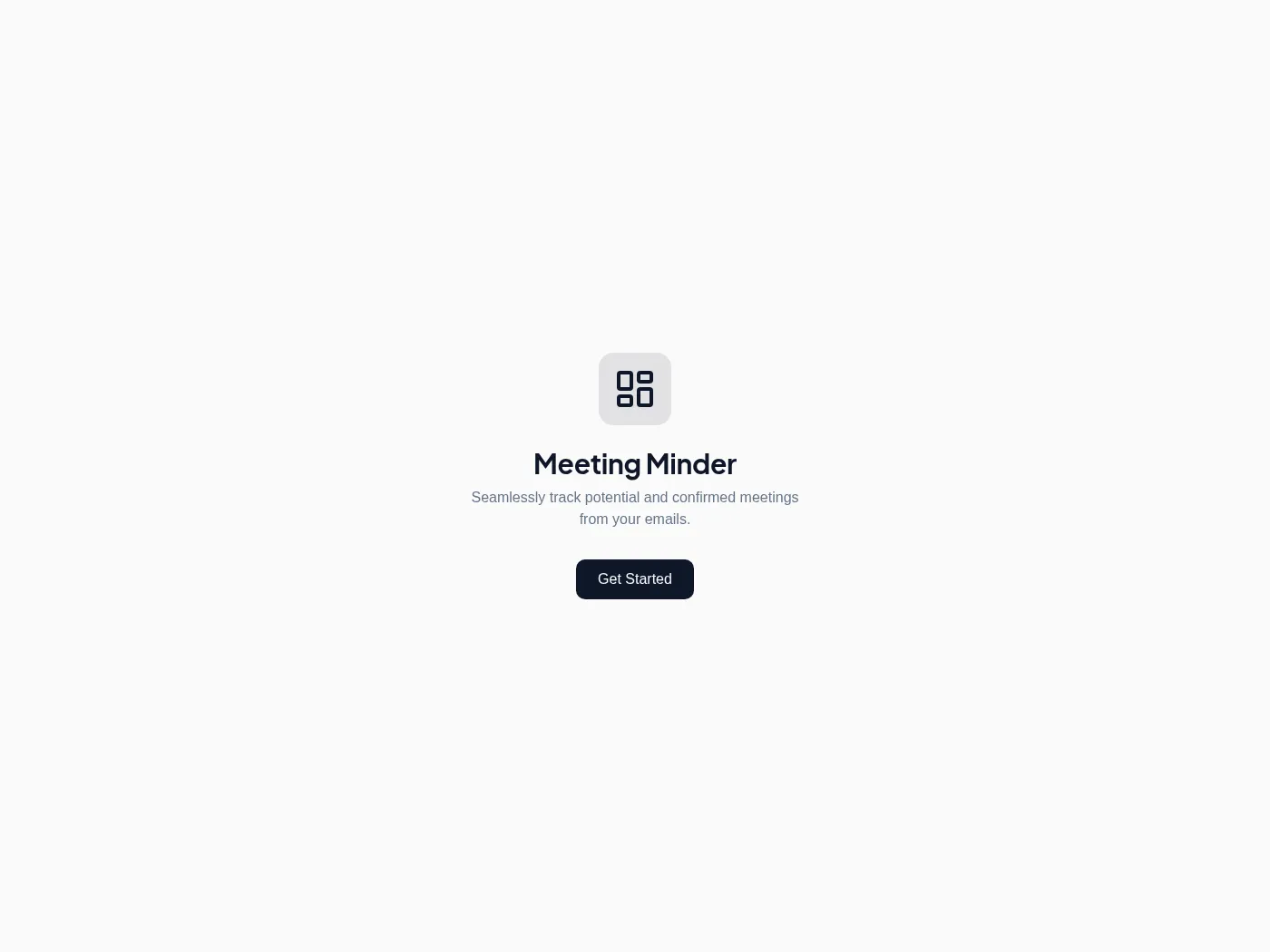 Meeting Minder