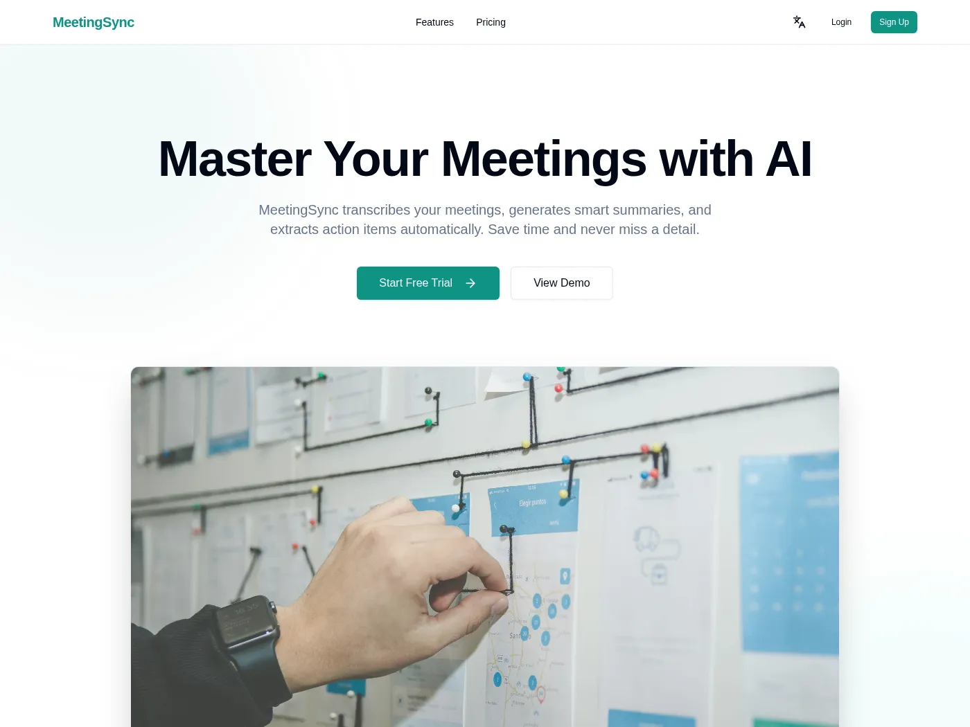 MeetingSync SaaS Platform