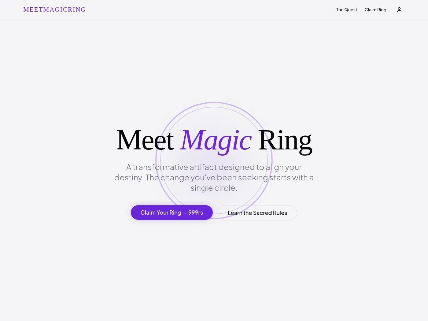 MeetMagicRing Shop