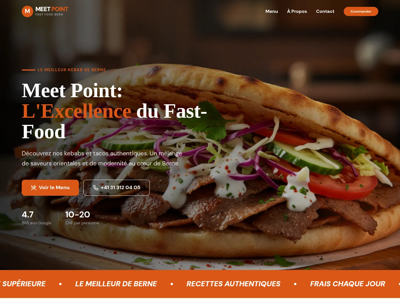 Meet Point Fast Food Site