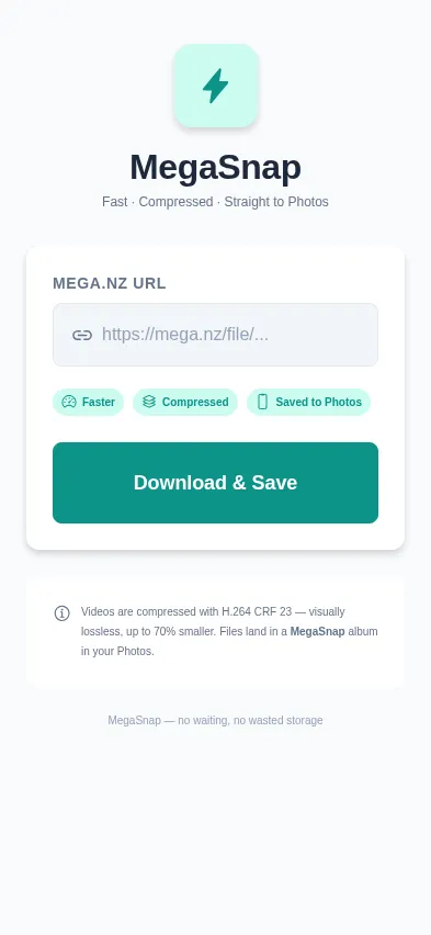 MegaSnap Downloader