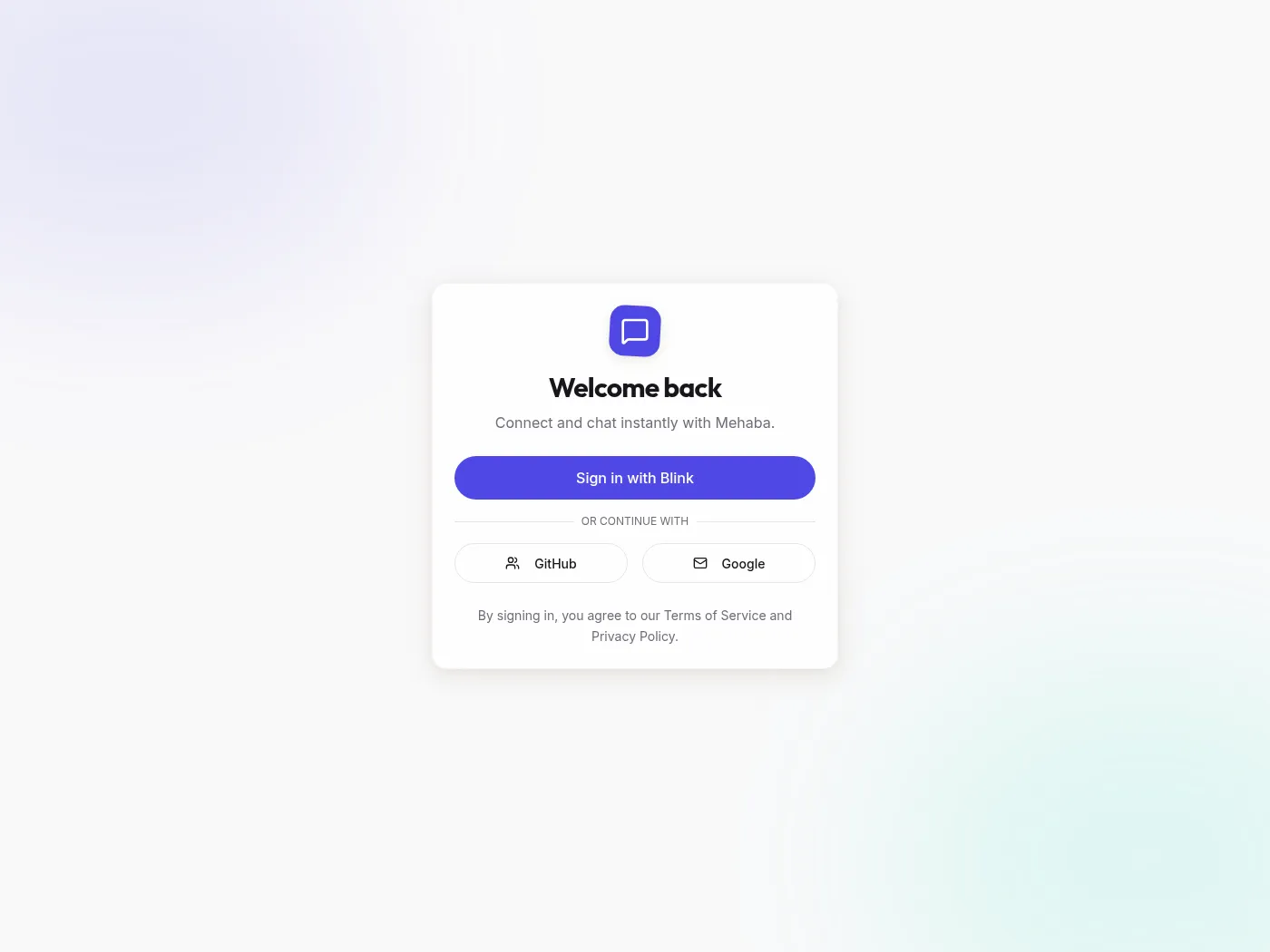 Mehaba Chat Portal