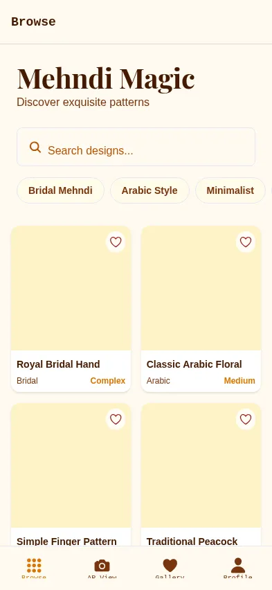 Mehndi Magic AR