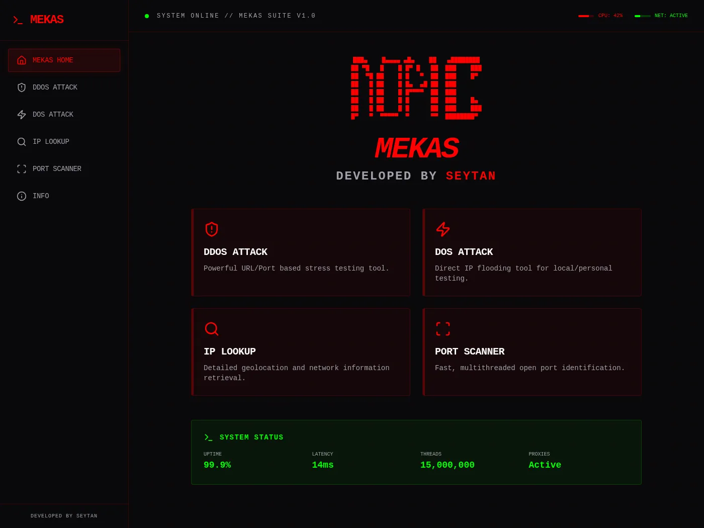 MEKAS Attack Suite