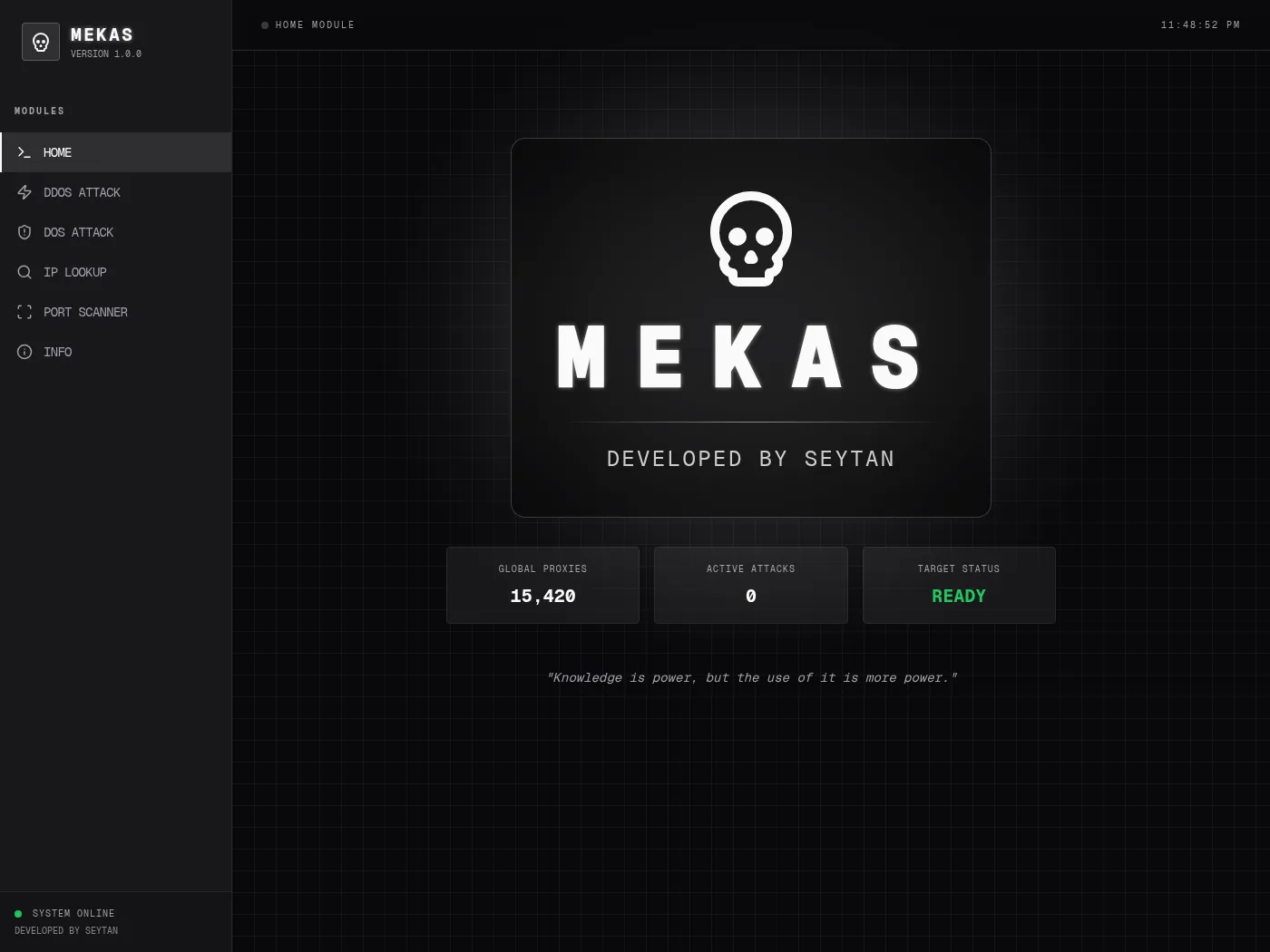 MEKAS Attack Suite