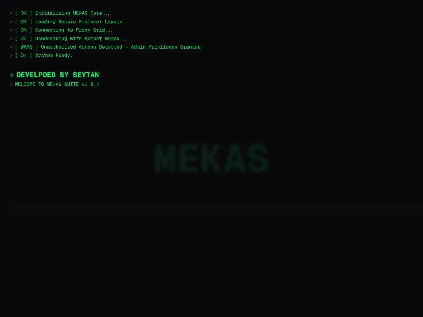 MEKAS Attack Suite