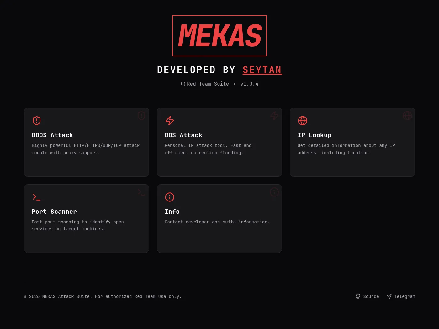 MEKAS Attack Suite