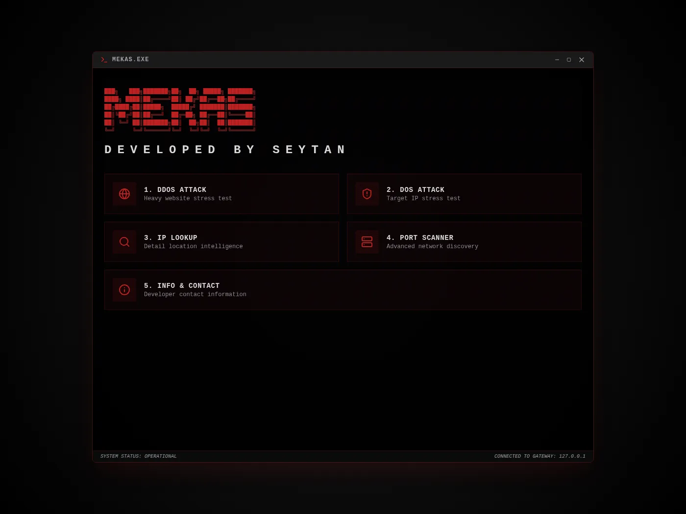 MEKAS Hack Toolkit