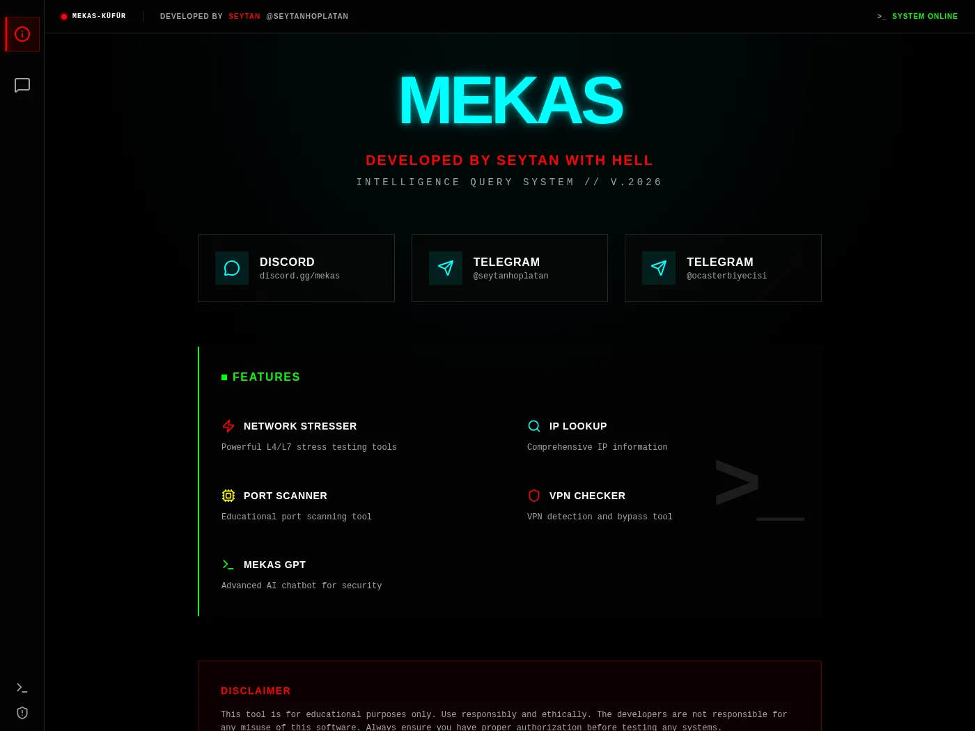 MEKAS-Küfür App