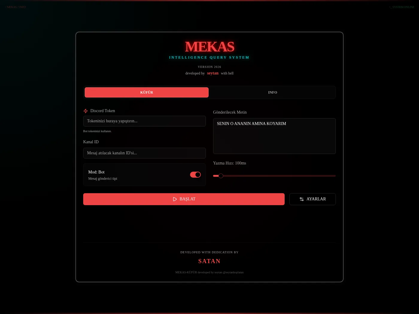 Mekas Küfür App