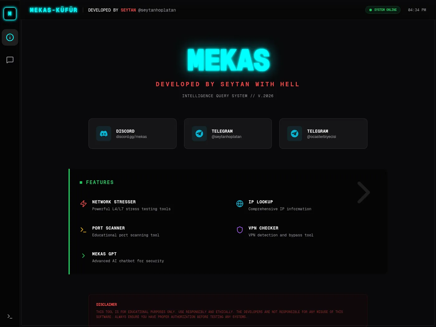 MEKAS-KÜFÜR Desktop App