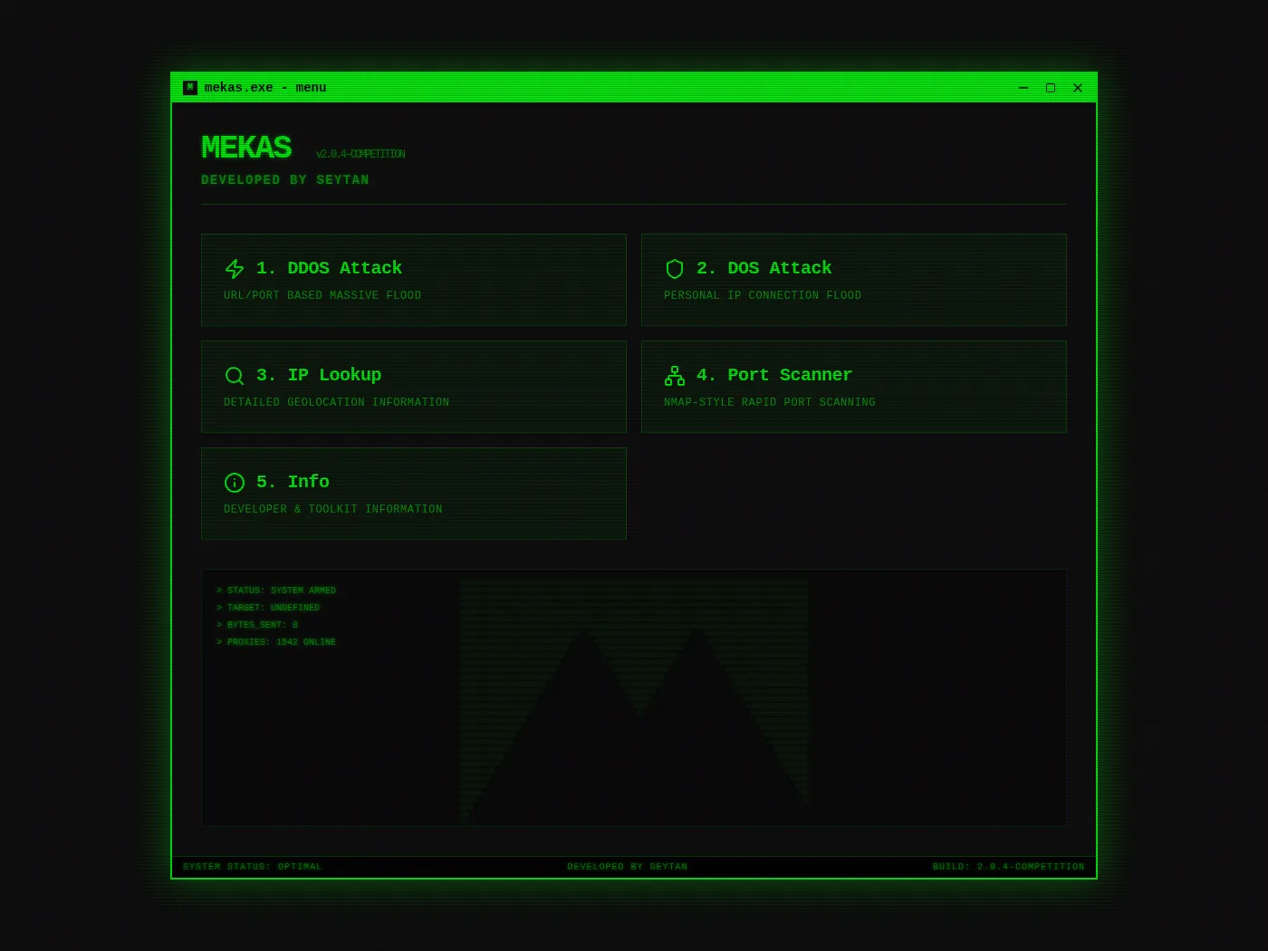 MEKAS Network Toolkit