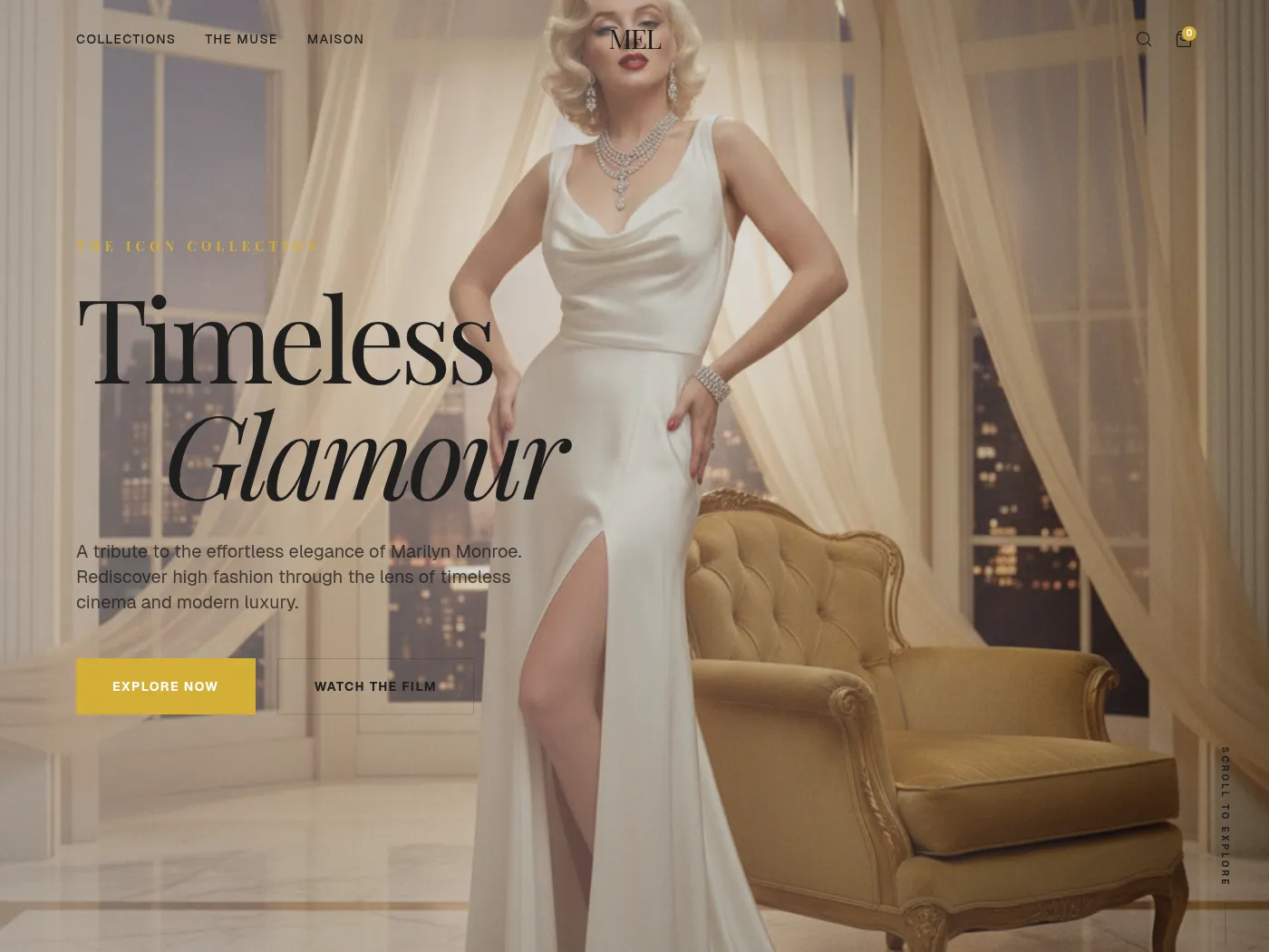 MEL Luxury Fashion Site
