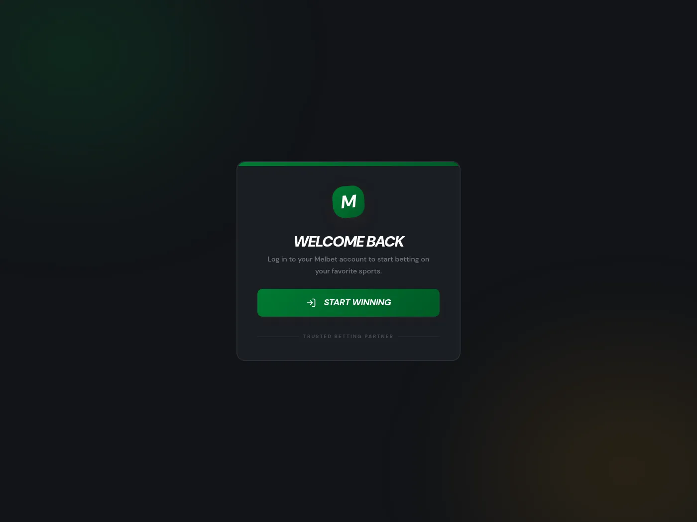 Melbet Dashboard