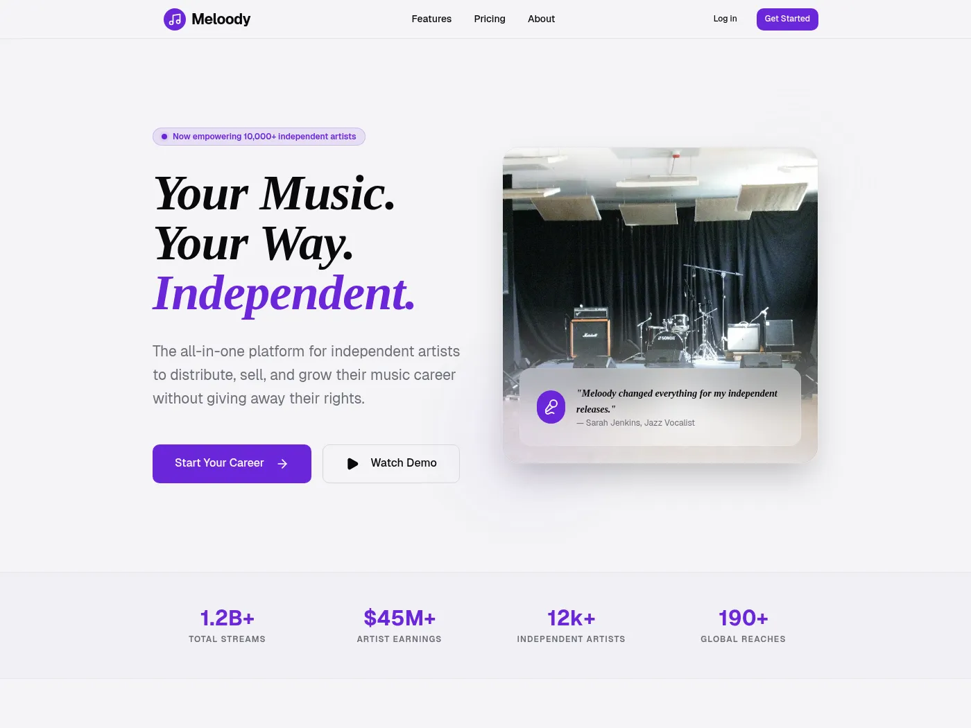 Meloody Music Platform