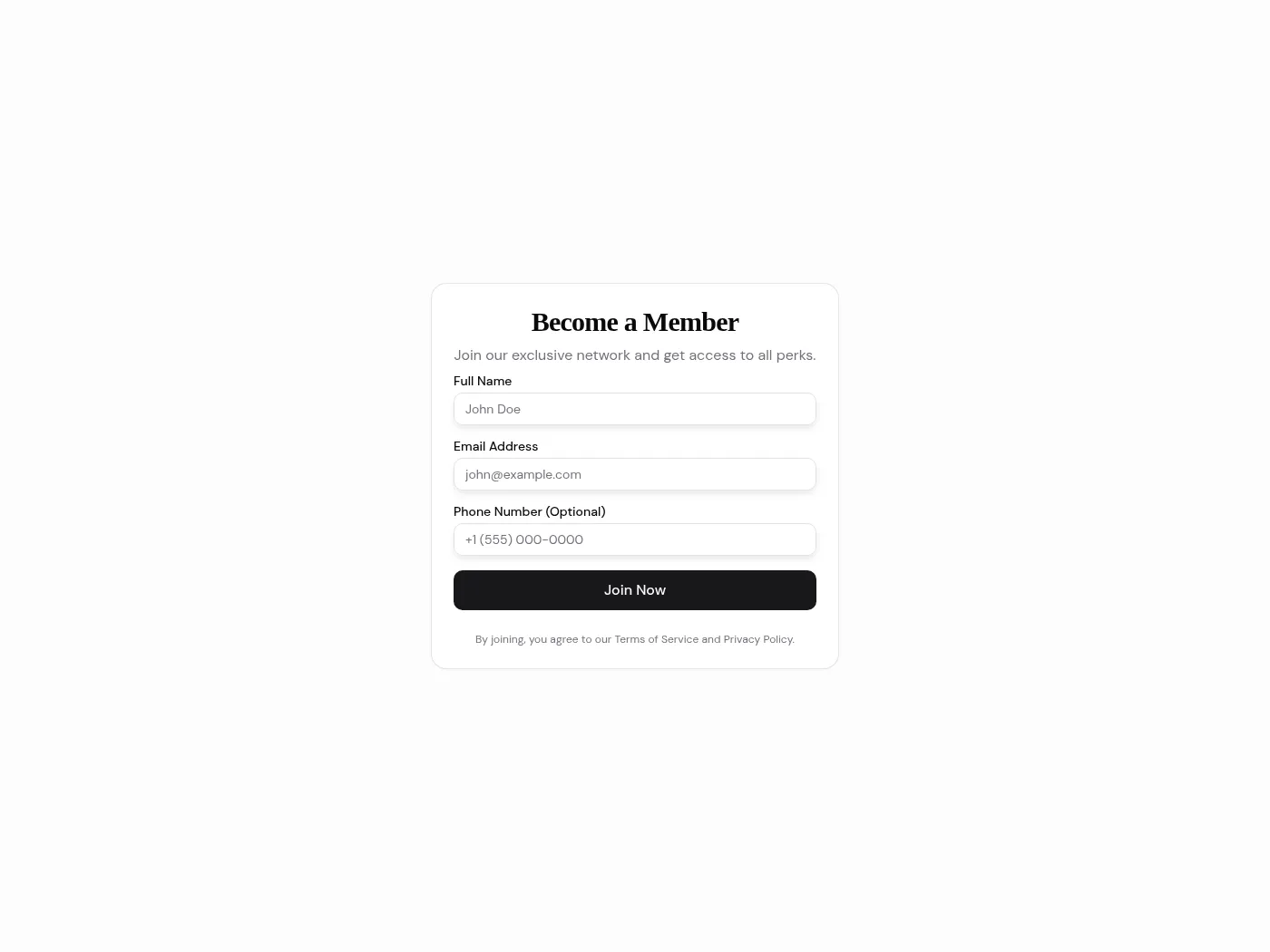 MemberDB Web App