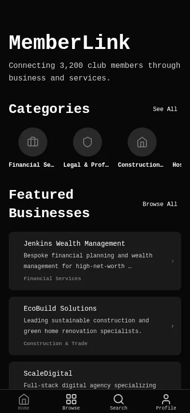 MemberLink Directory