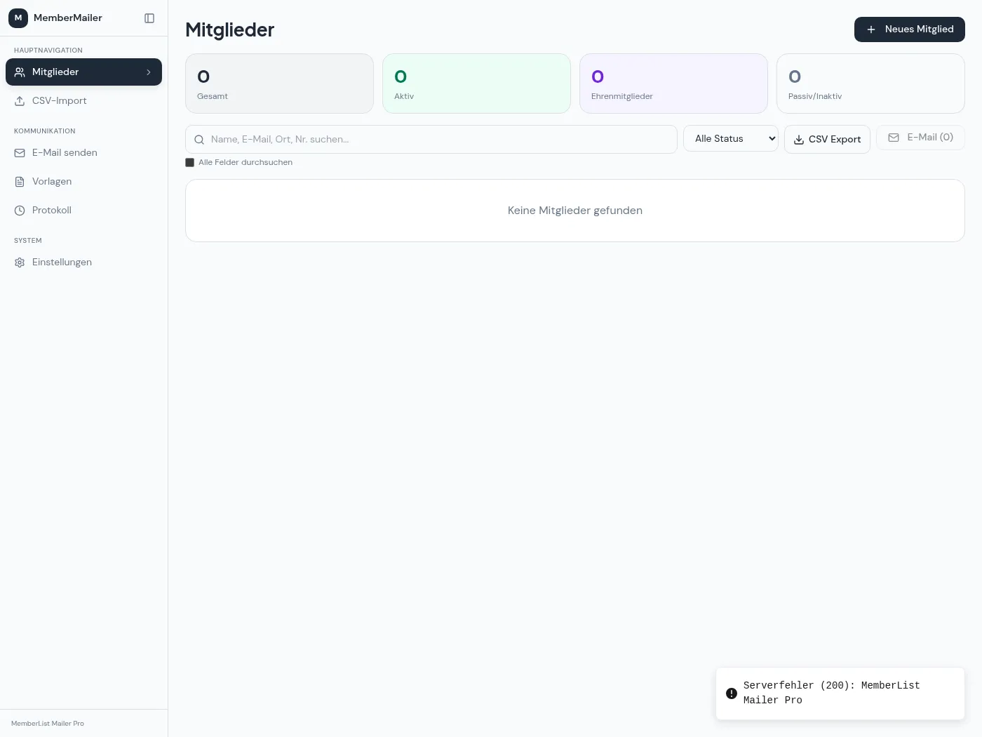 MemberList Mailer Pro