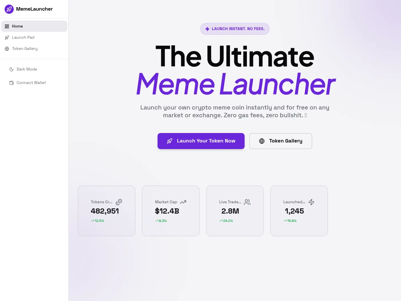 Meme Coin Launcher