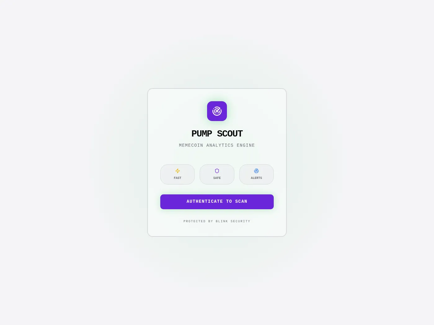 MemeCoin Pump Scout