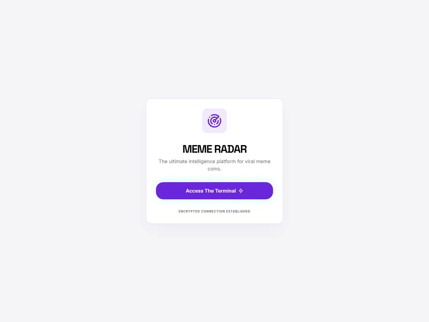 MemeCoin Radar