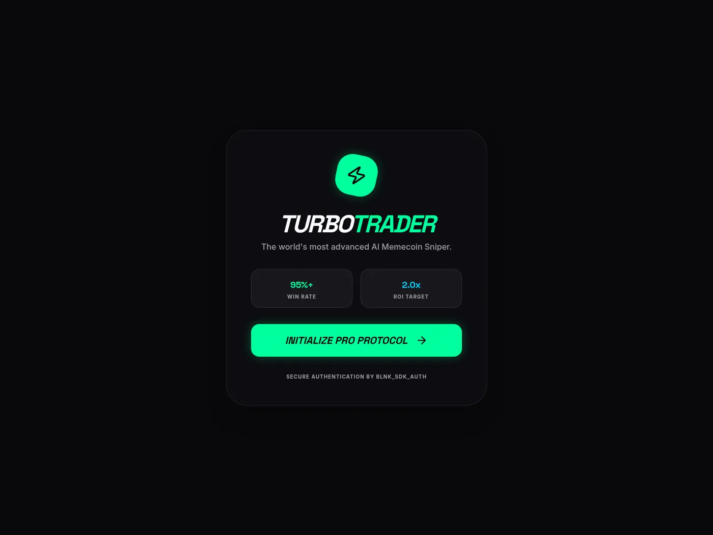 MemeCoin Turbo Trader