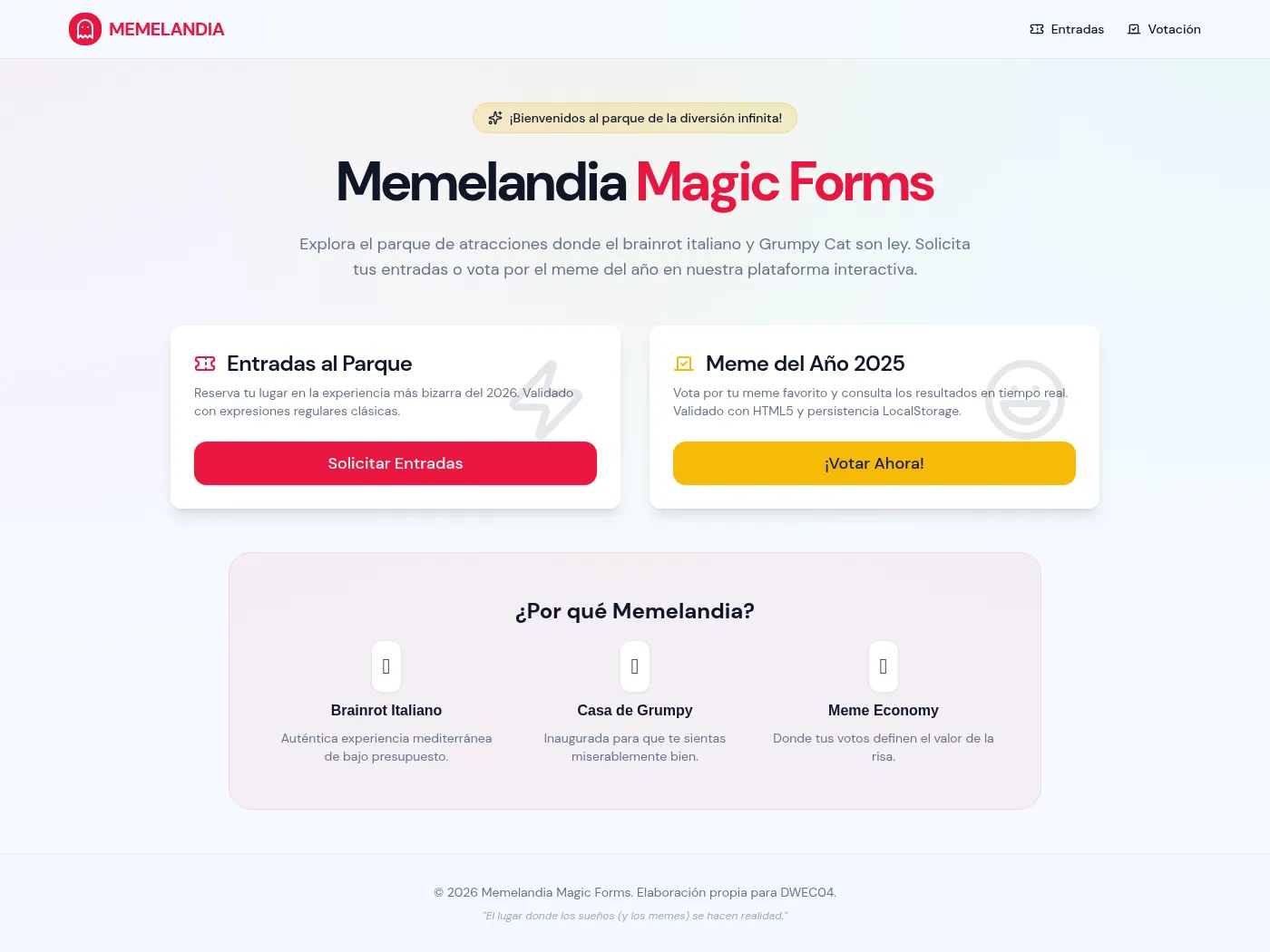 Memelandia Magic Forms