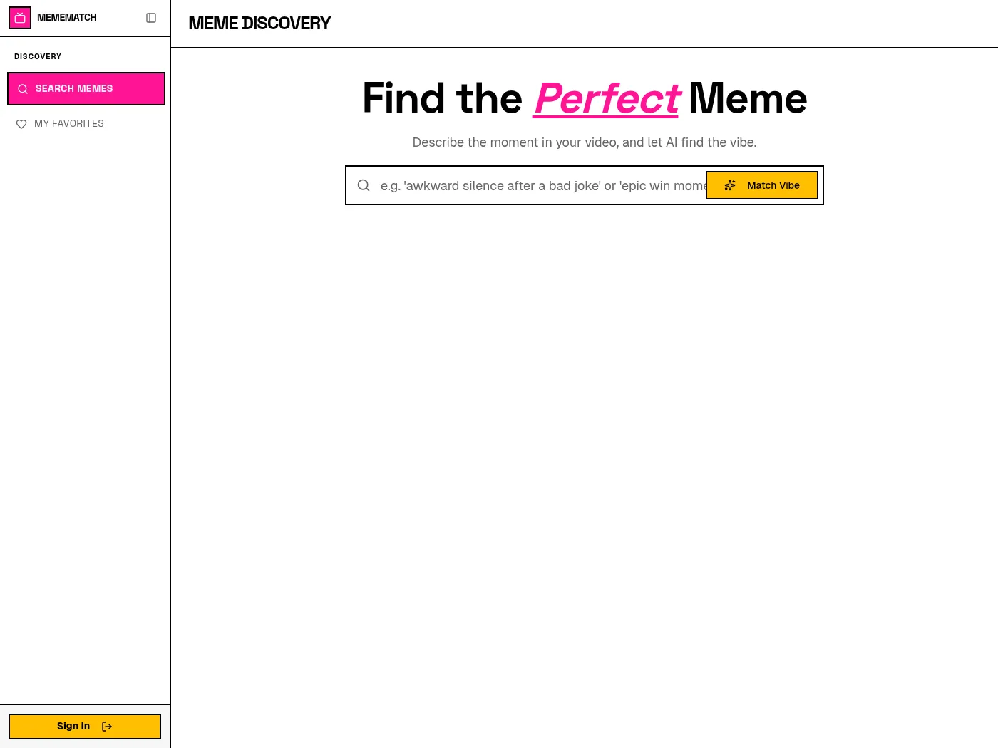 MemeMatch Studio