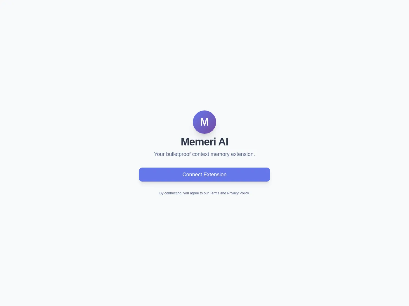 Memeri AI Memory Extension