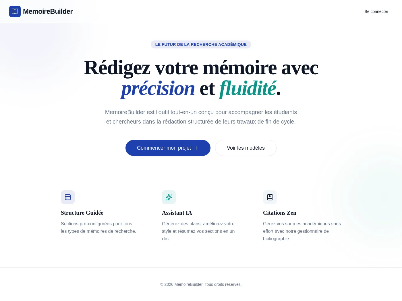 MemoireBuilder
