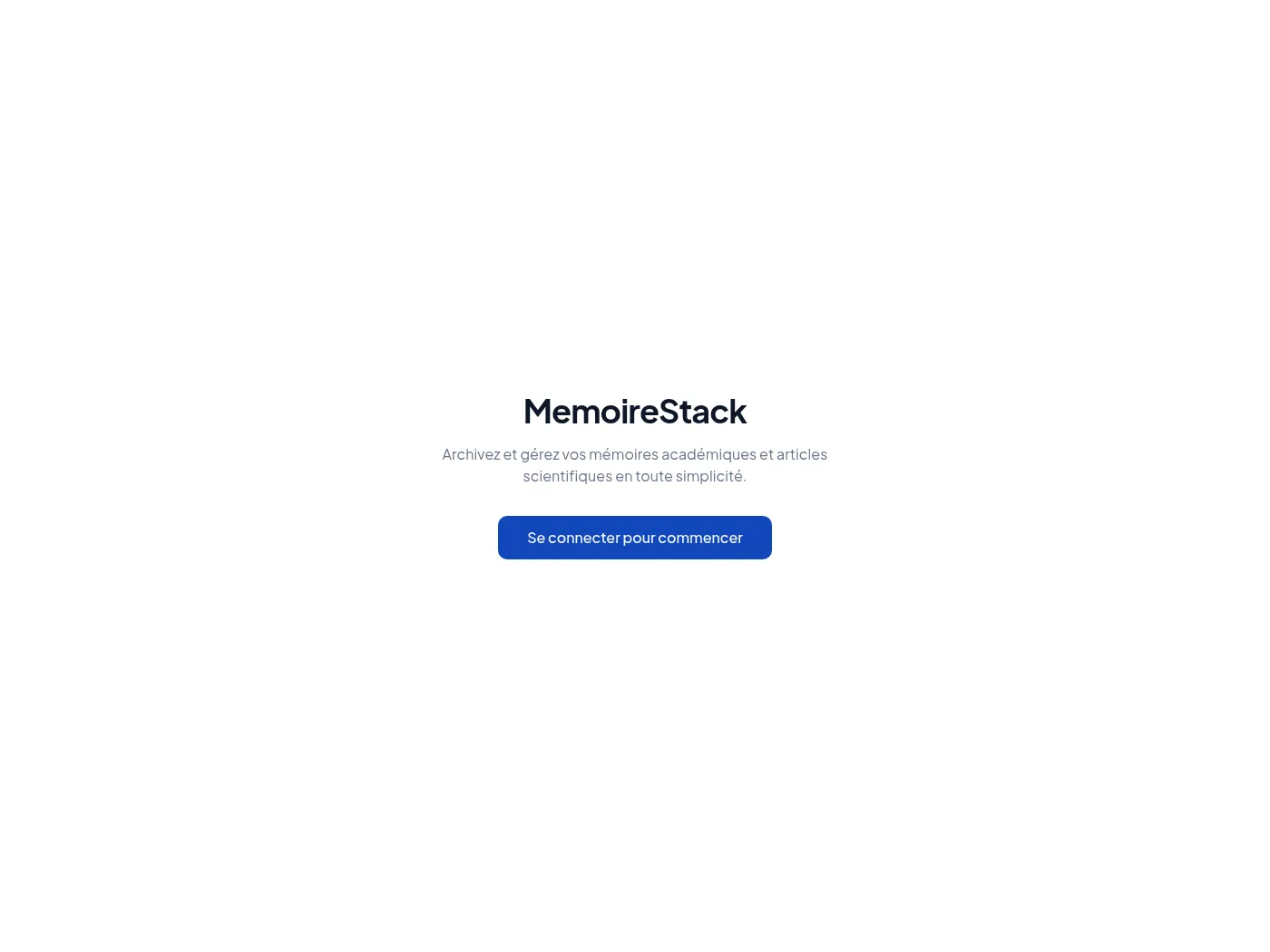 MemoireStack
