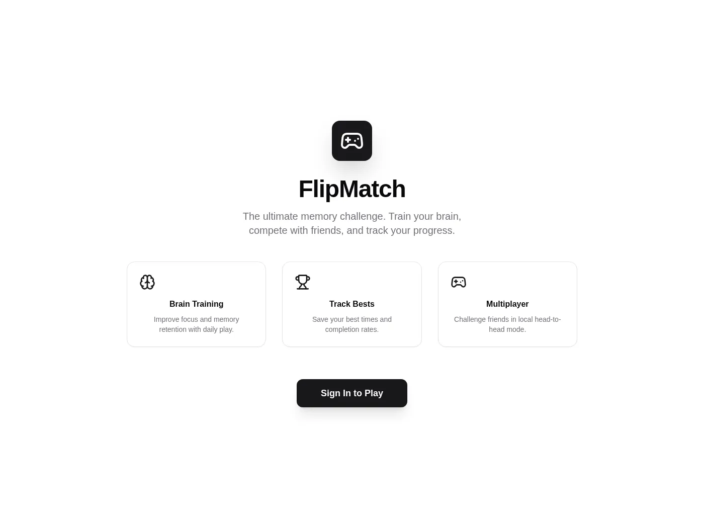 FlipMatch Game