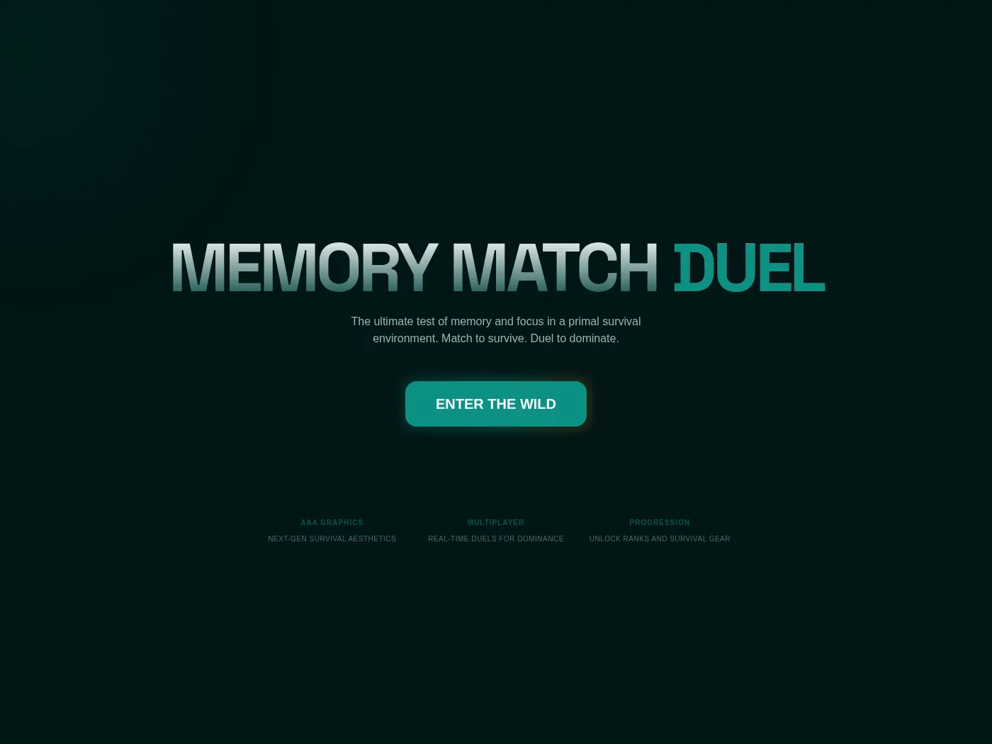 Memory Match Duel