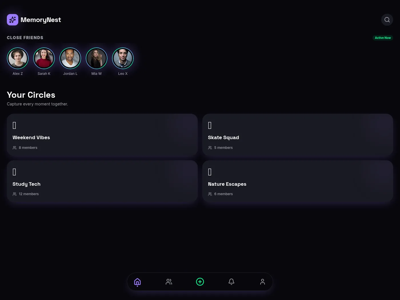 MemoryNest PWA
