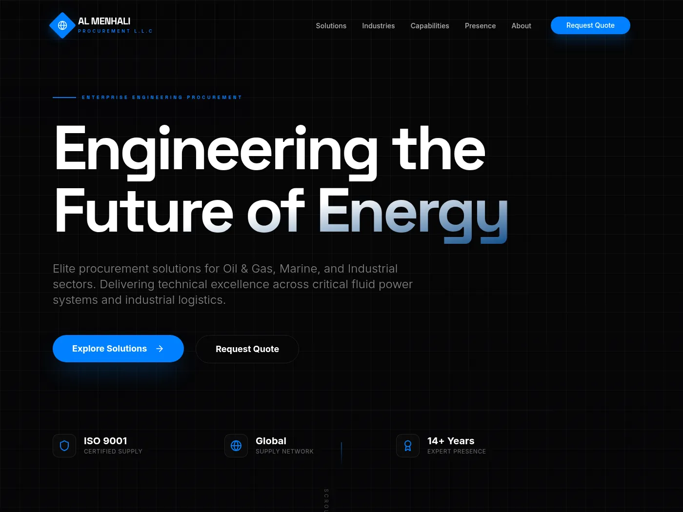 Menhali 3D Enterprise Site