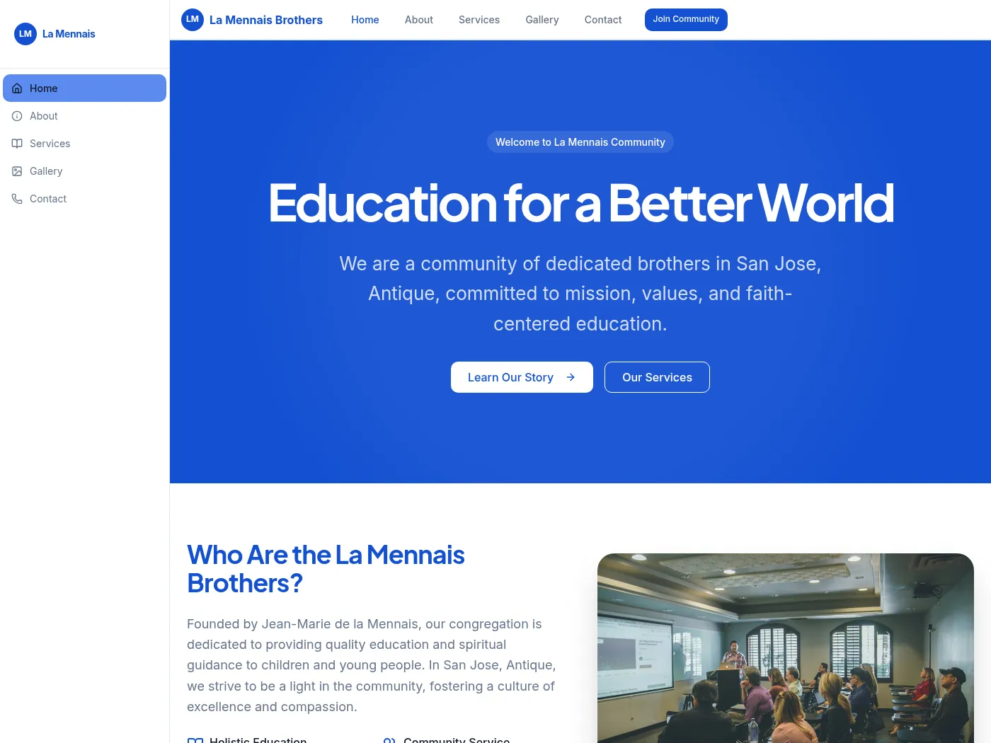 La Mennais Community Site