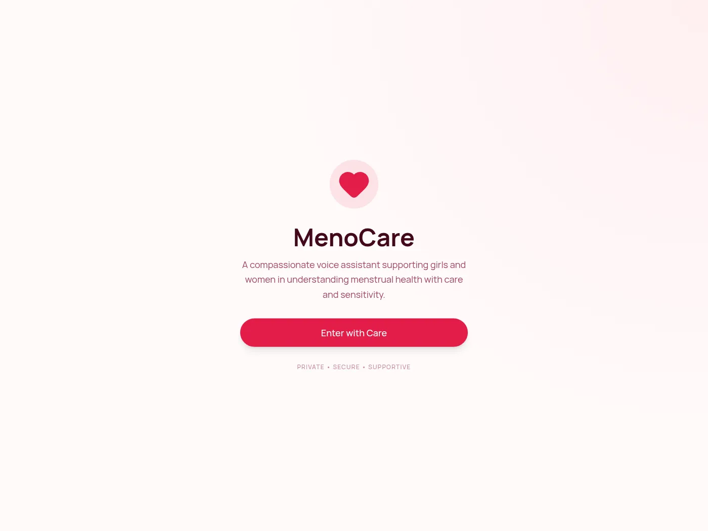 MenoCare Voice Assistant