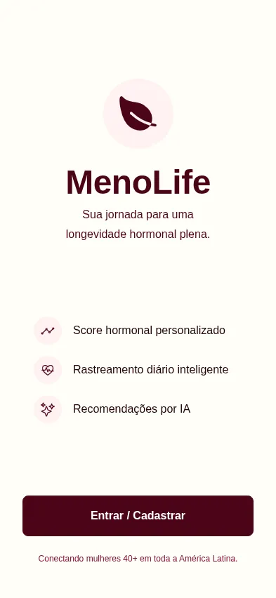 MenoLife Health App