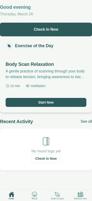 MindWellness App
