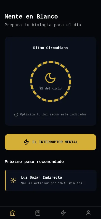 Mente en Blanco: Descanso App