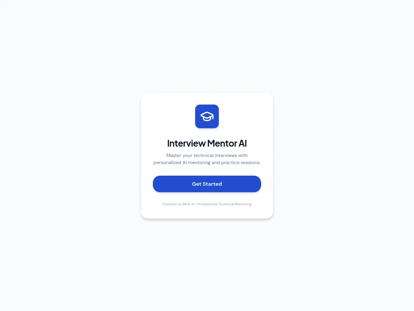 Interview Mentor AI Email