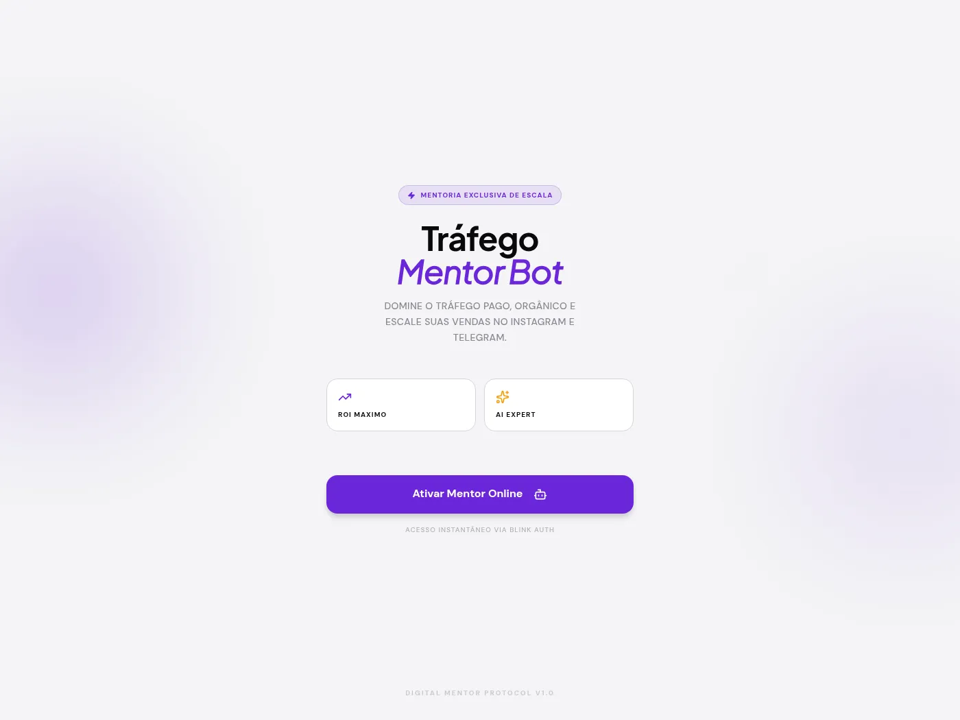 Tráfego Mentor Bot