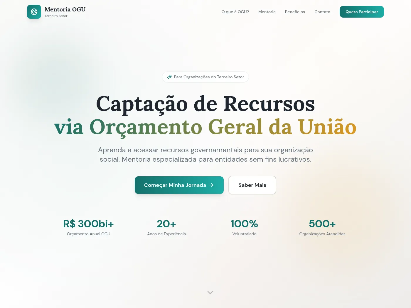 Mentoria Captação OGU