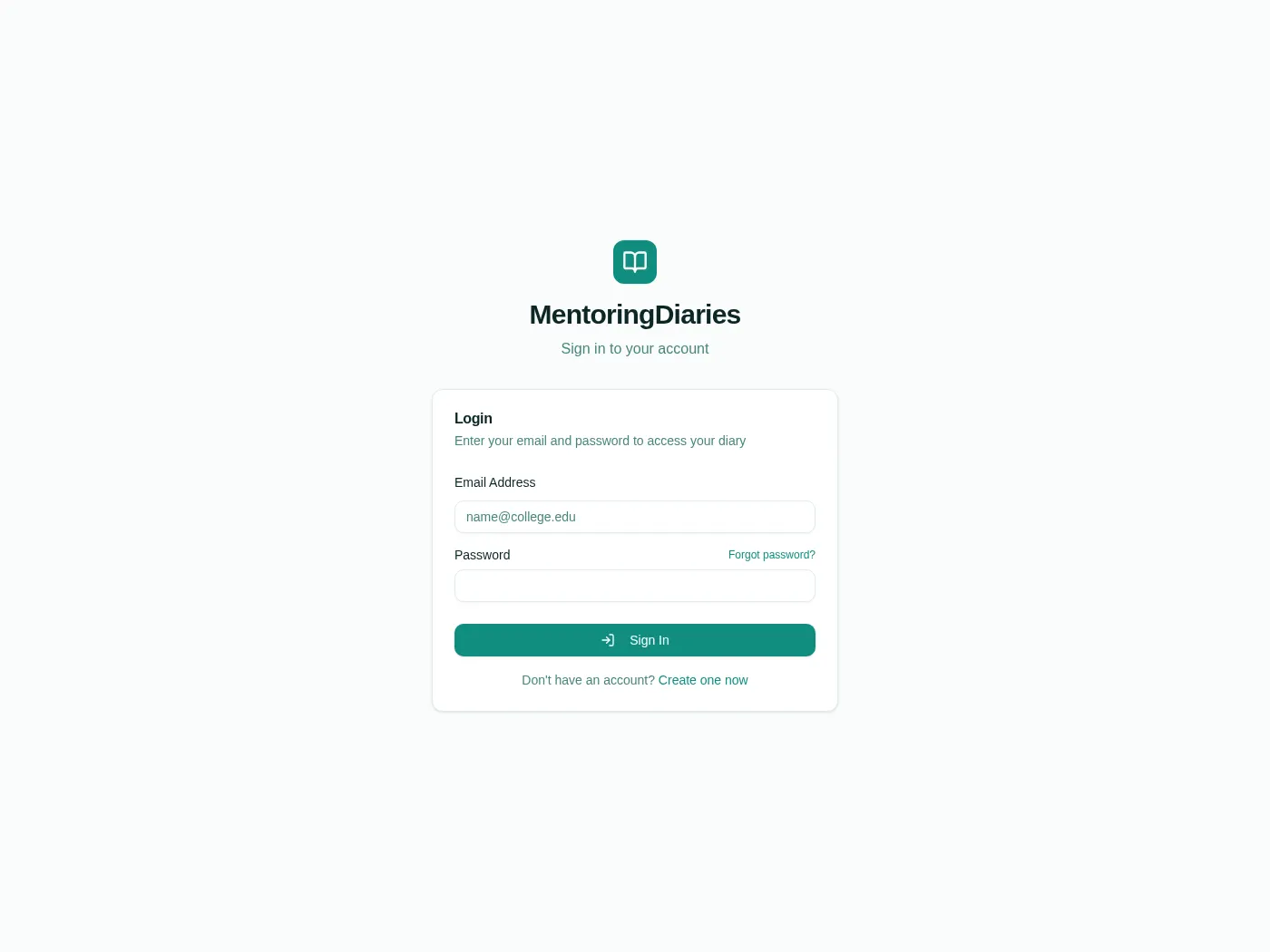 Online Mentoring Diaries