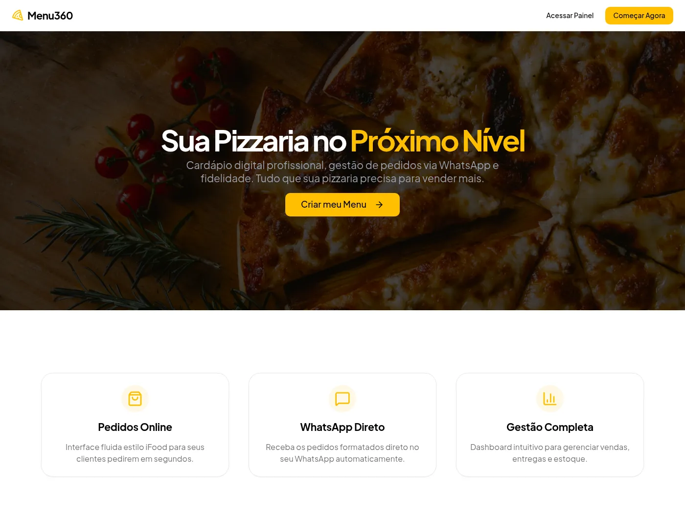 Menu360 SaaS Platform
