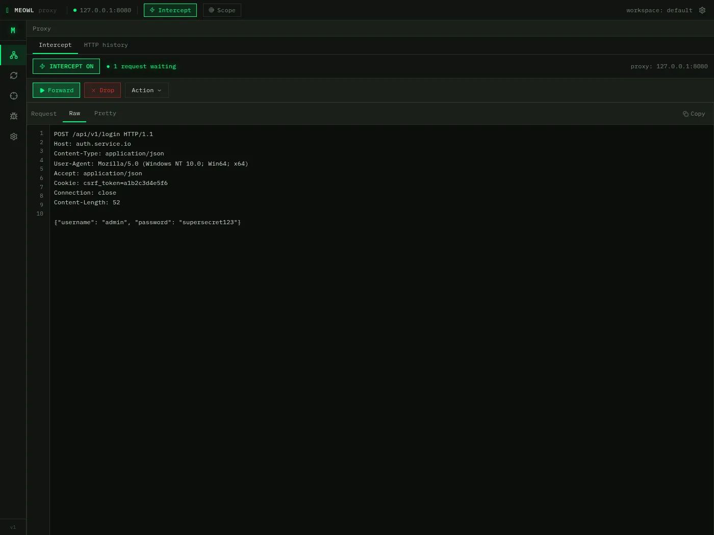 Meowl PenTest Proxy